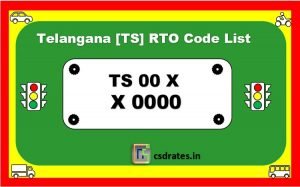 Hyderabad RTO Vehicle Registration Code List | Telangana RTO Transport ...