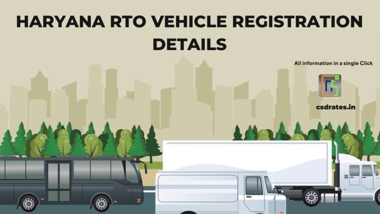HR RTO Code List, Driving License, Vehicle Registration Number Details 2025
