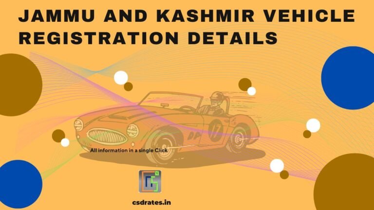 Jammu and Kashmir RTO Vehicle Registration Code List 2025 | Jammu RTO ...